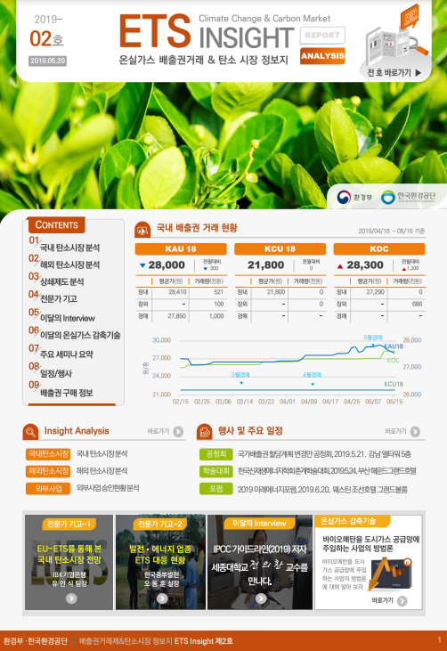 ETS INSIGHT 2호 (2019-02호) | ETS-INSIGHT | 자료실 : 탄소중립 정책포털